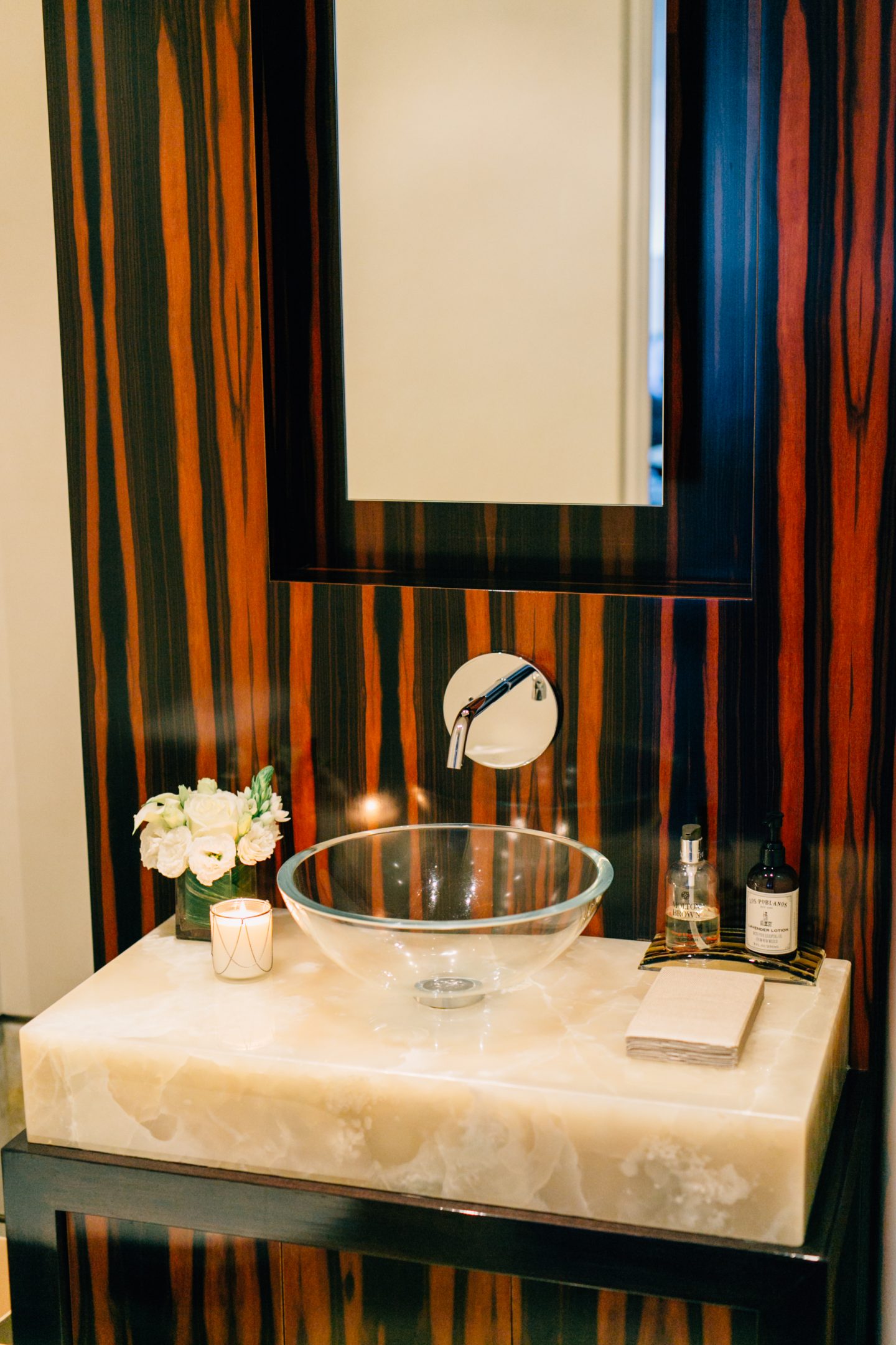 How I Accessorize My Powder Room - Fortune Inspired